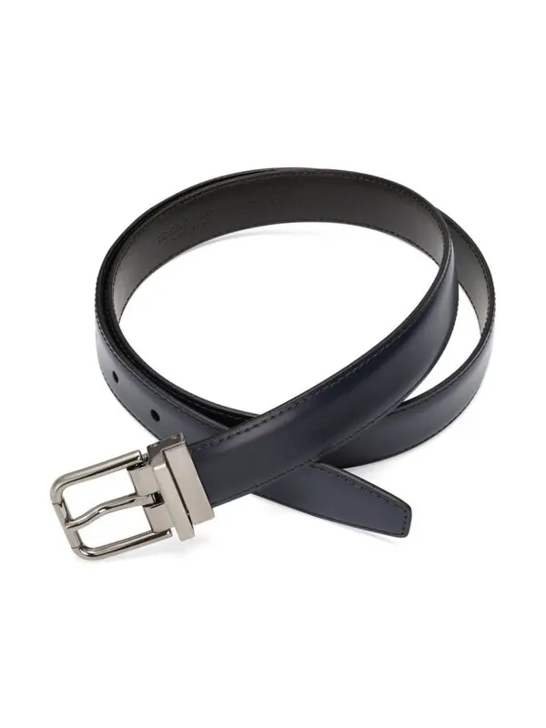 Dolce & Gabbana Logo-print Leather Belt