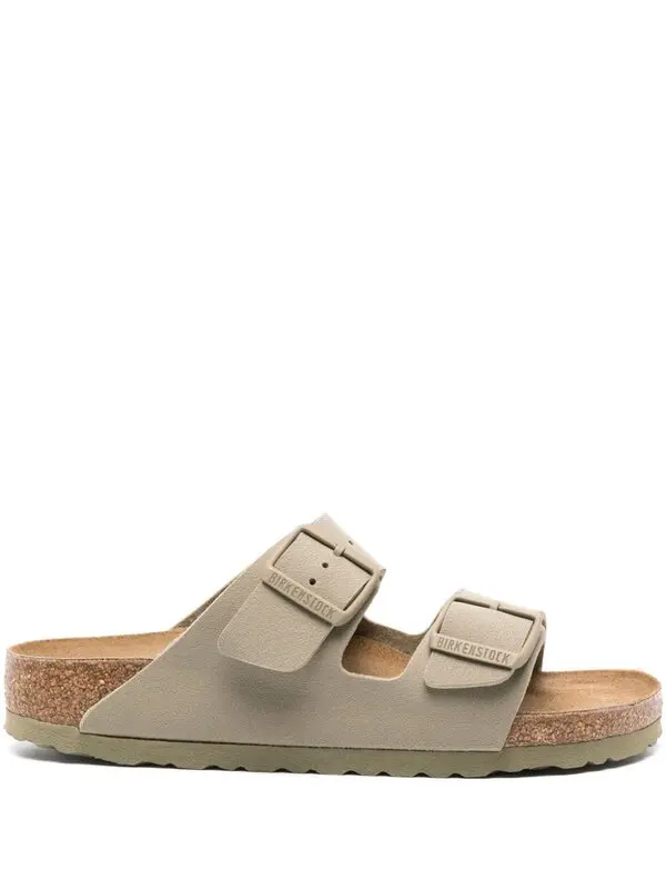 BIRKENSTOCK Arizona Flat Sandals - Green