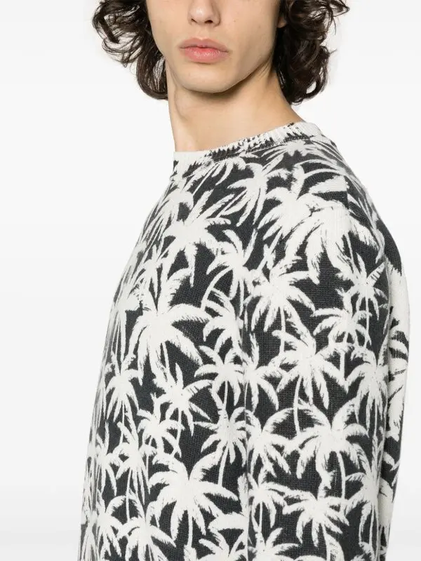 Palm Angels Palms Knitted Jumper