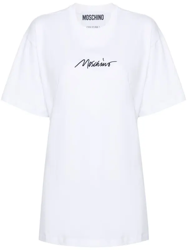 Moschino Embroidered T-shirt - White