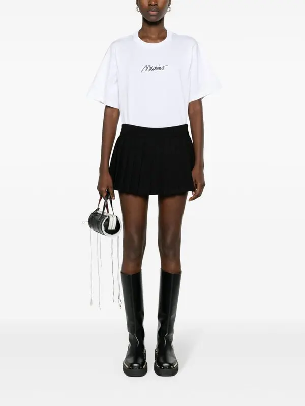 Moschino Embroidered T-shirt - White