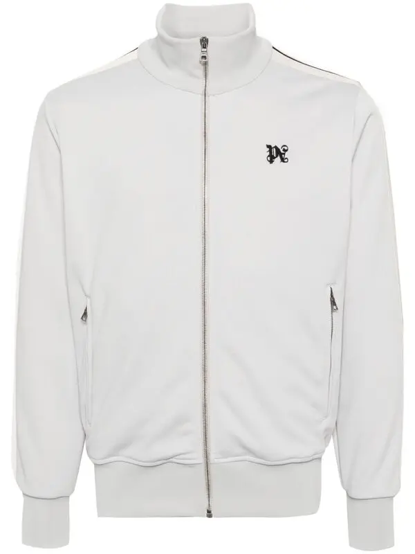 Palm Angels Monogram-embroidered Track Jacket