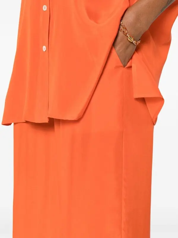 P.a.r.o.s.h Satin Silk Palazzo Pants