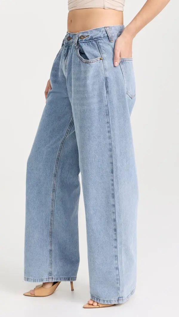 Lioness Wide Leg Jeans