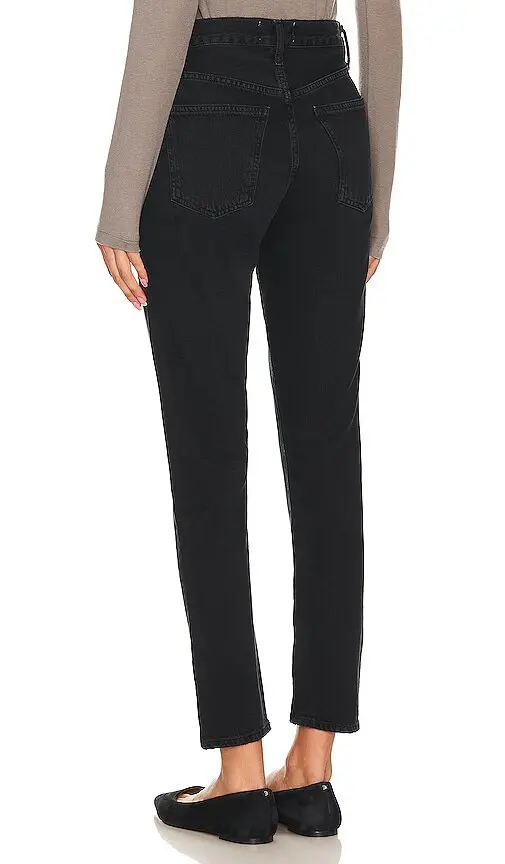 AGOLDE Austin Mid Rise Tapered Slim Jeans