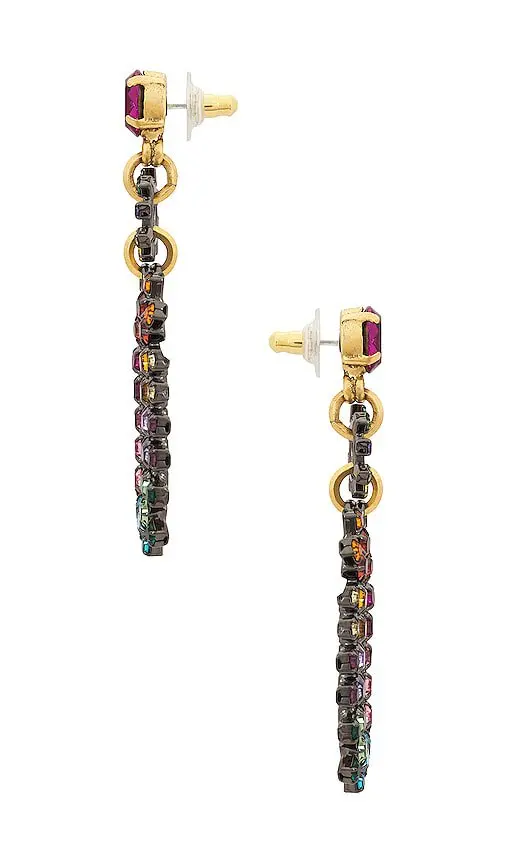 ELIZABETH COLE Rhiannon Earrings In Pink