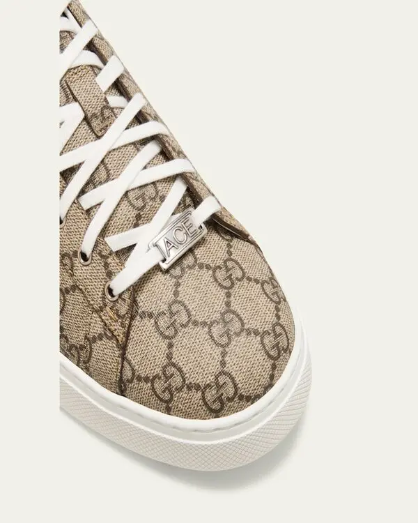 Gucci Ace Low-top Sneakers With Web
