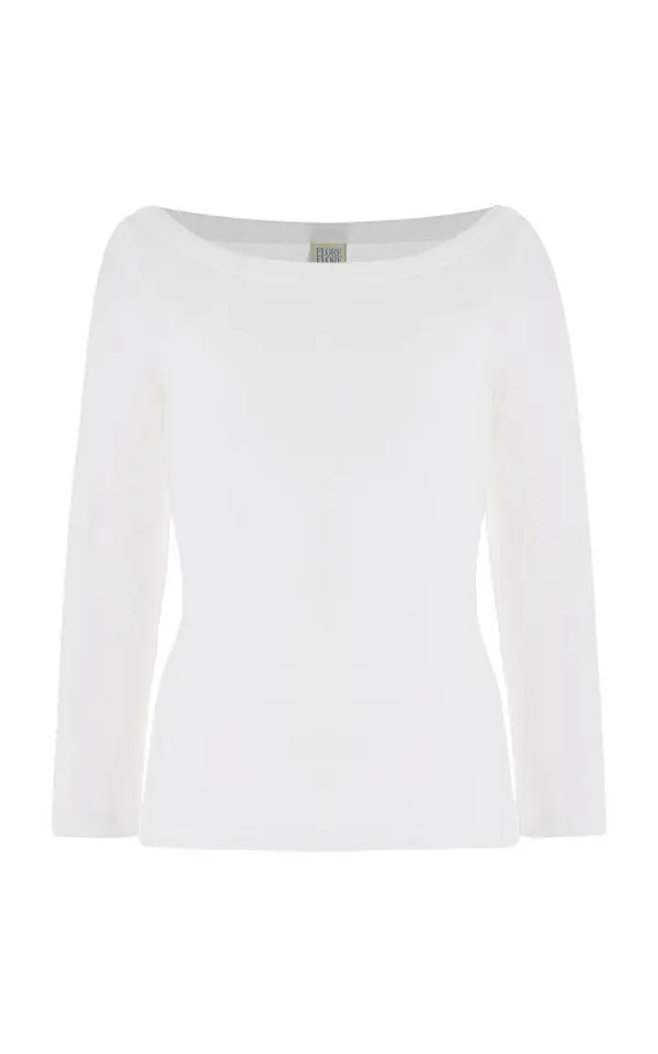 FLORE FLORE Steffi Organic Cotton Top - White