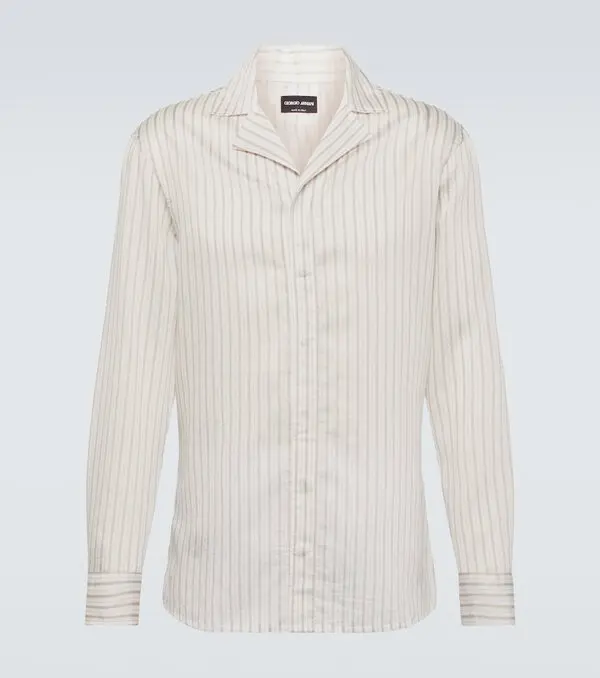 Giorgio Armani Lyocell-blend Shirt