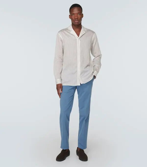 Giorgio Armani Lyocell-blend Shirt