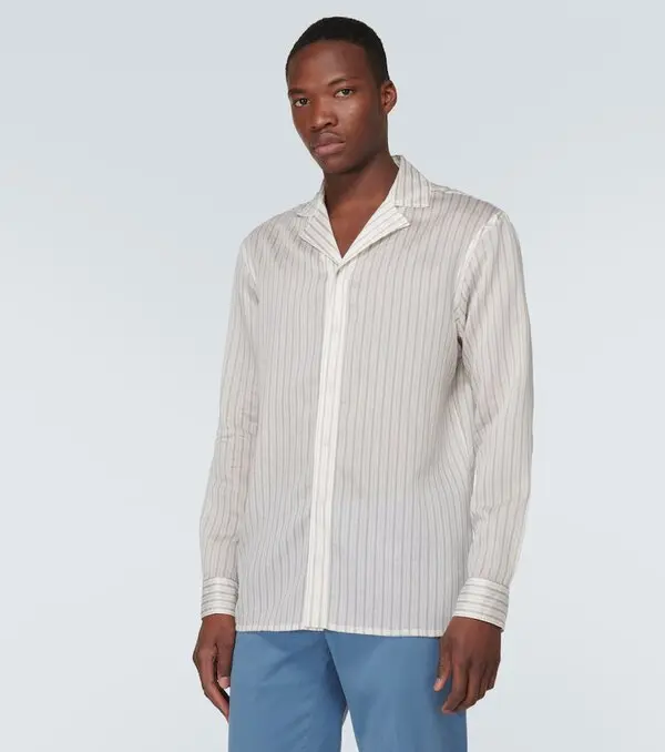 Giorgio Armani Lyocell-blend Shirt