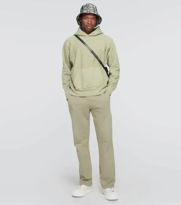 LES TIEN Cotton Jersey Hoodie
