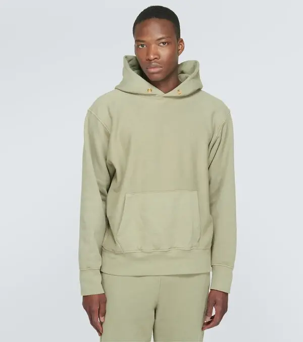 LES TIEN Cotton Jersey Hoodie