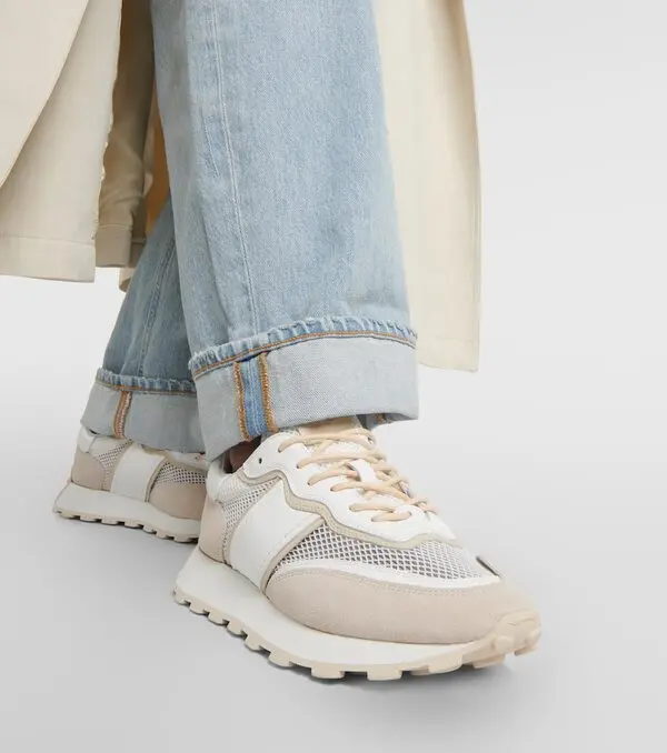 TOD'S Sportiva Run Leather Sneakers