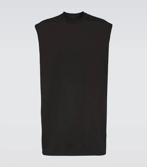 Rick Owens Tarp Cotton T-shirt - Black