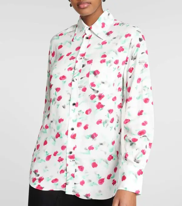Marni Printed Viscose Shirt - Multicoloured