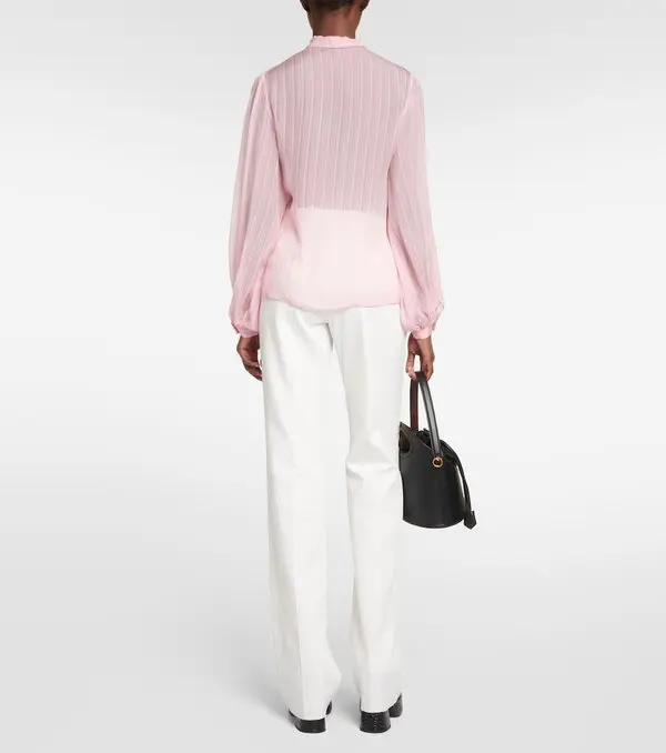 Etro Bow-detail Silk Blouse