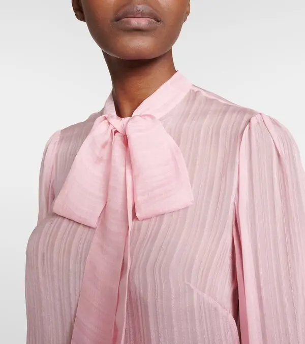 Etro Bow-detail Silk Blouse