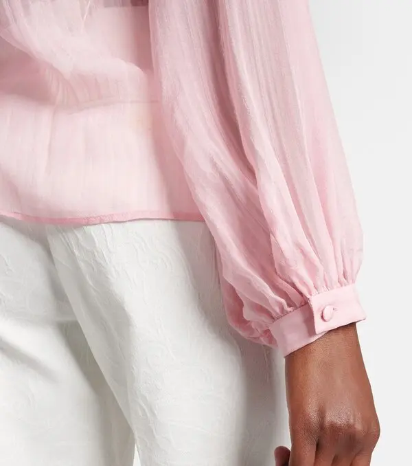 Etro Bow-detail Silk Blouse