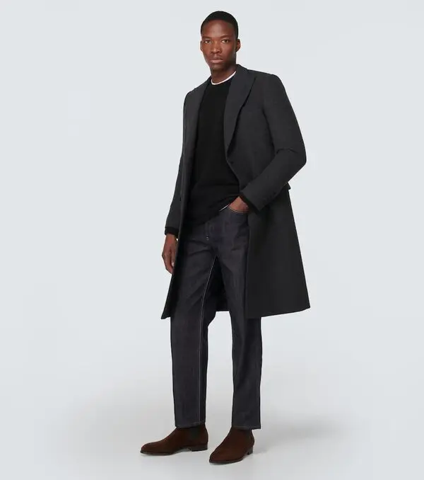 Dolce & Gabbana Wool-blend Overcoat