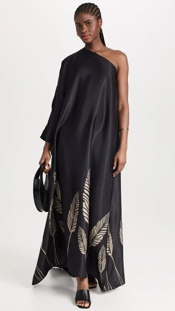 DIARRABLU Satu Dress With Palm Tree Print