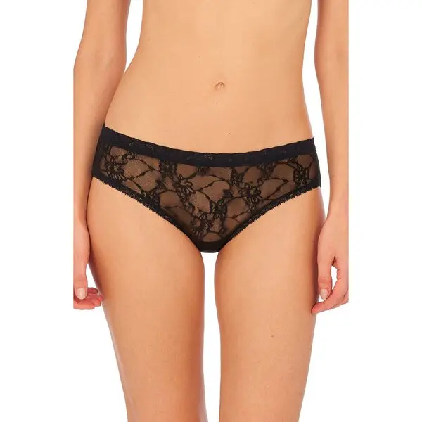 Natori Bliss Allure Lace Briefs - Black