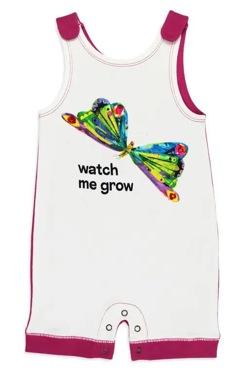 L'OVEDBABY X The Very Hungry Caterpillar™ Sleeveless Organic Cotton Romper - Watch Me Grow