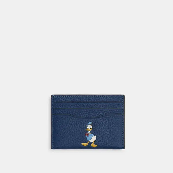 COACH Disney X Card Case In Regenerative Leather With Motif