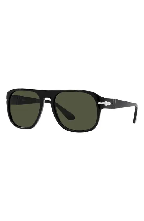 Persol 57mm Pillow Sunglasses
