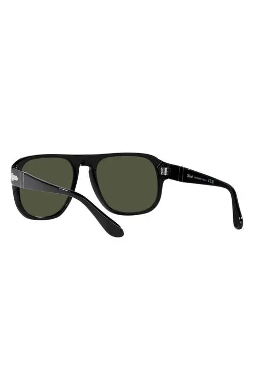 Persol 57mm Pillow Sunglasses