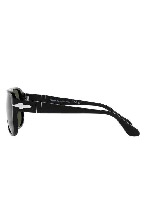 Persol 57mm Pillow Sunglasses