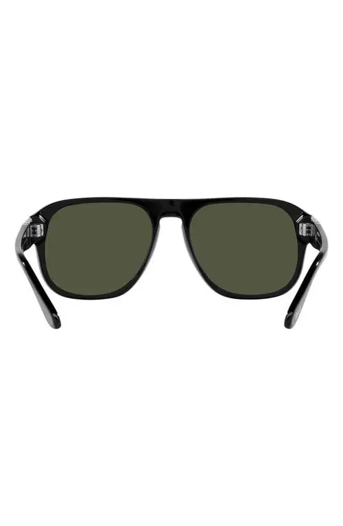 Persol 57mm Pillow Sunglasses