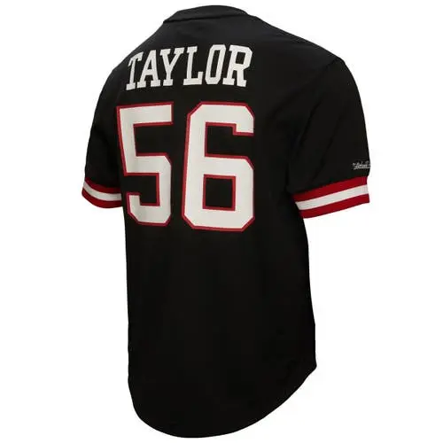 Mitchell & Ness Lawrence Taylor New York Giants Mesh Top - Black