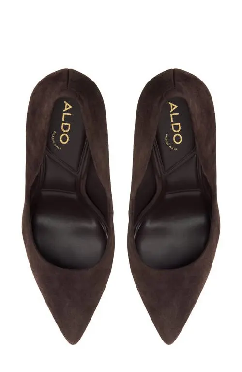 Aldo Stessy 2.0 Pointed Toe Pump - Dark Choco