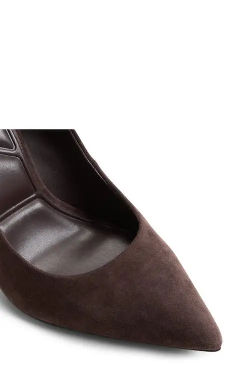 Aldo Stessy 2.0 Pointed Toe Pump - Dark Choco