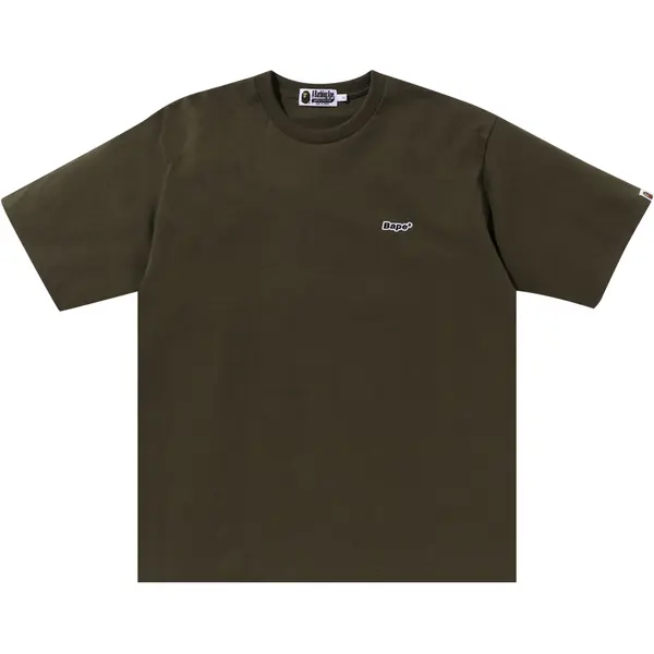 A BATHING APE One Point Relaxed Fit Tee 'olive Drab - Green