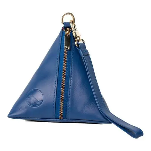 LUSSO Golden State Warriors Rhea Dumpling Wristlet - Blue
