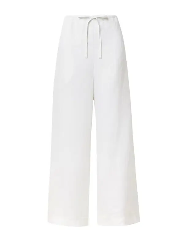 Bondi Born Net Sustain Delphi Organic Linen Straight-leg Pants