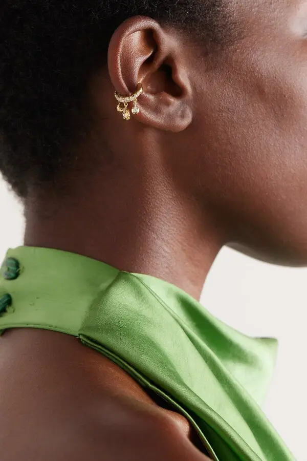 Jacquie Aiche Sophia Diamond Ear Cuff