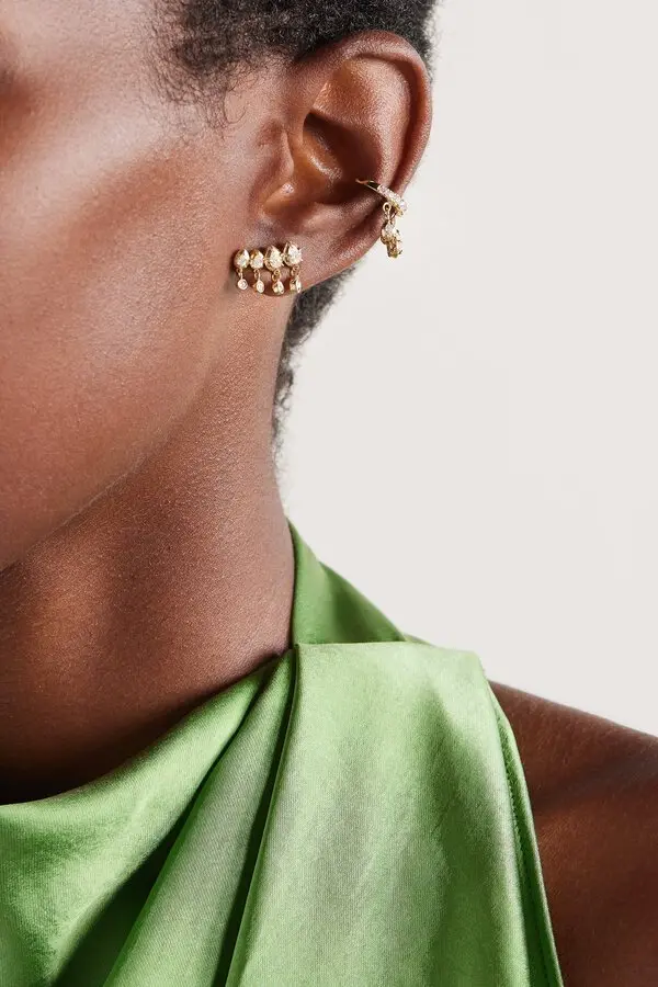 Jacquie Aiche Sophia Diamond Ear Cuff