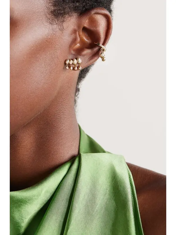 Jacquie Aiche Sophia Diamond Ear Cuff