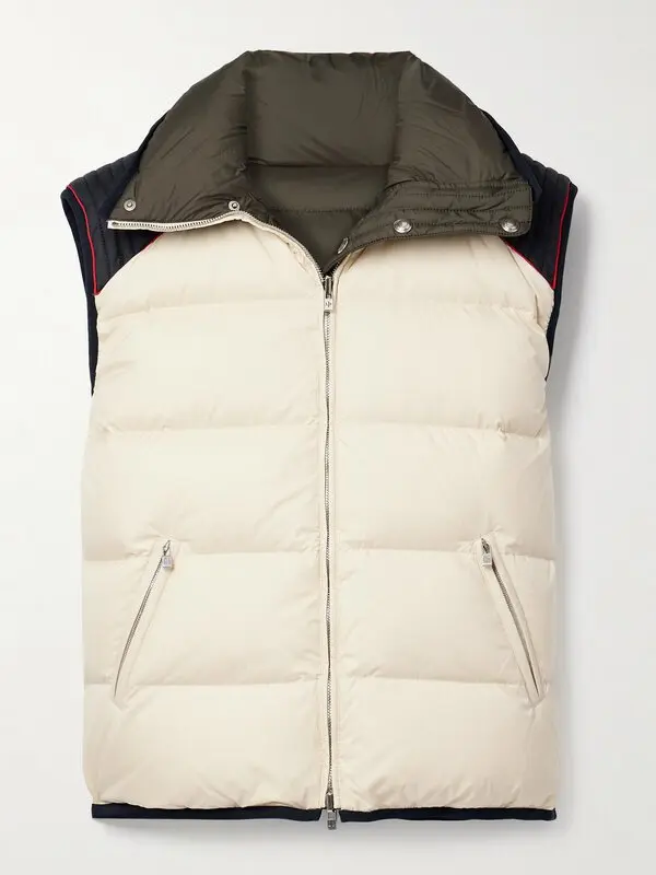 Loro Piana Andry Reversible Quilted Down Vest