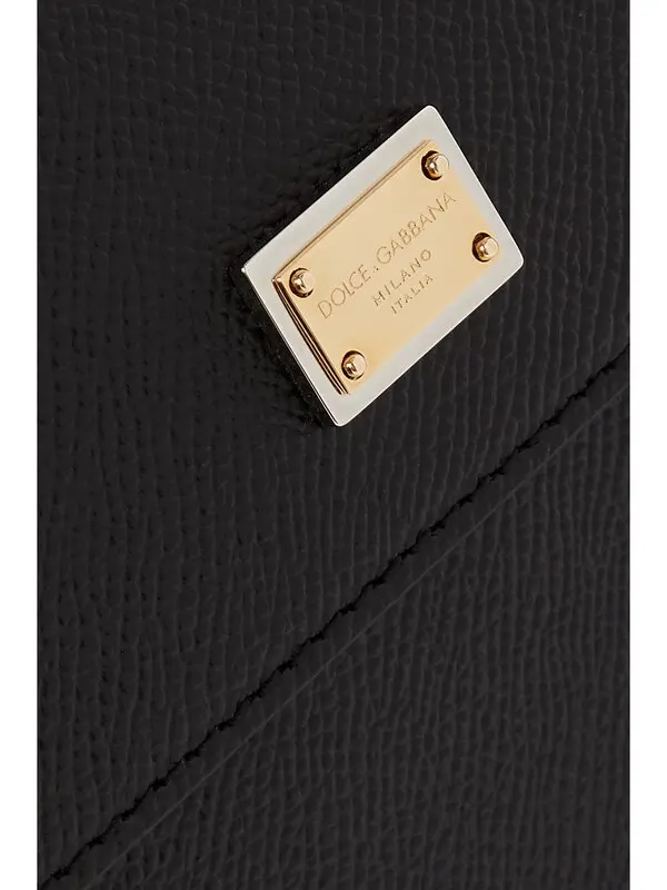 Dolce & Gabbana - Sicily Textured-leather Shoulder Bag