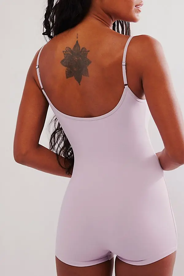 Free People Basique Boyshort Onesie