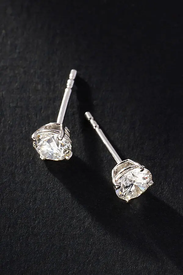 FINE DIAMONDS BY ANTHROPOLOGIE Diamond Stud Earrings - 1 Ct