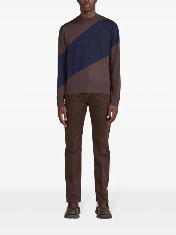 FERRAGAMO Virgin-wool Fine-knit Jumper