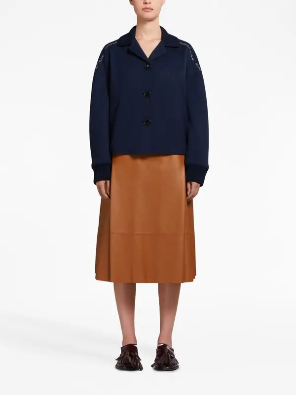 Marni Wool-cashmere Shirt Jacket