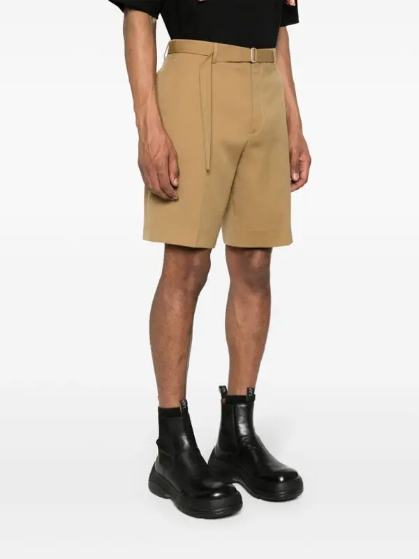 LANVIN Pressed Crease Tailored Shorts
