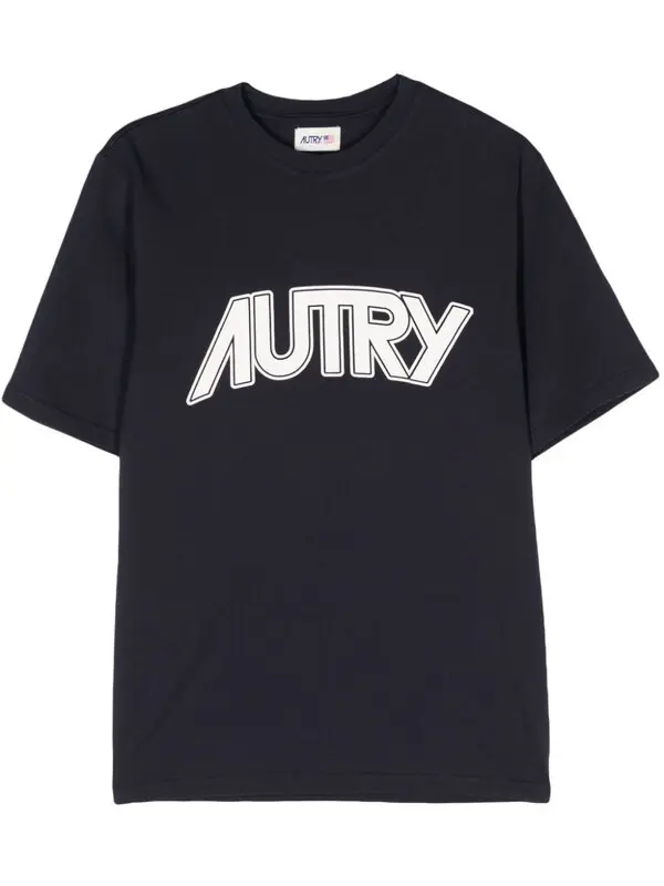 AUTRY Logo-print Cotton T-shirt