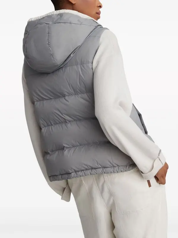 Brunello Cucinelli Quilted Padded Gilet